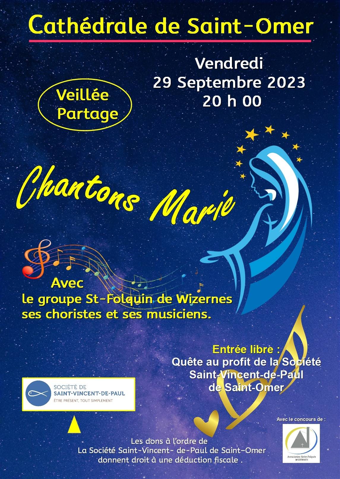 Audomar - Paroisse Saint-Omer - Chantons Marie à la cathédrale