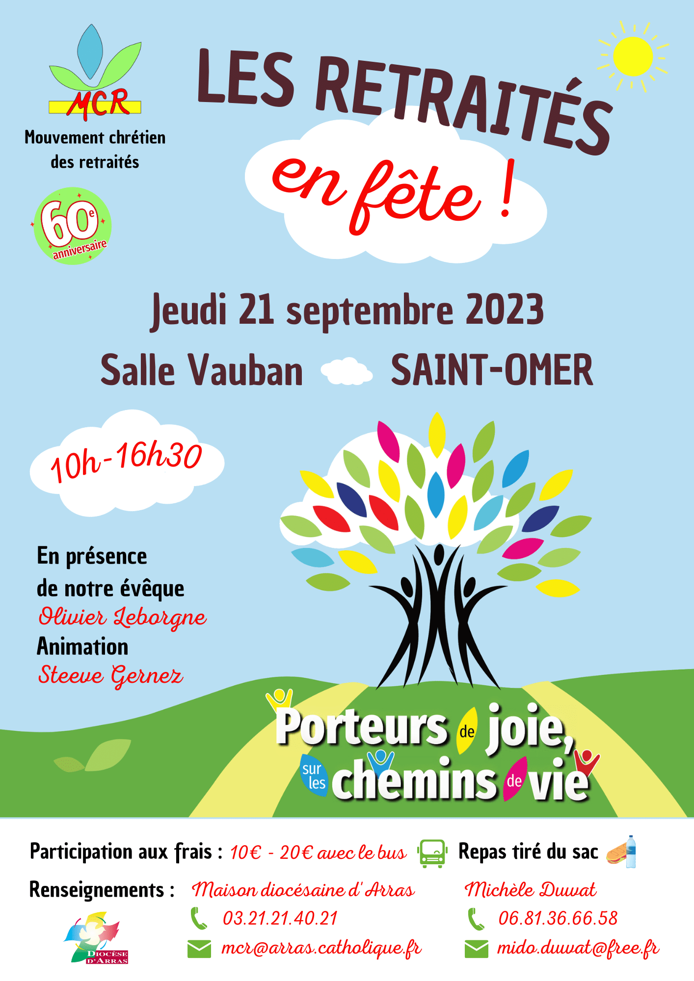 Audomar - Paroisse Saint-Omer - Les retraités en fête à Saint-Omer