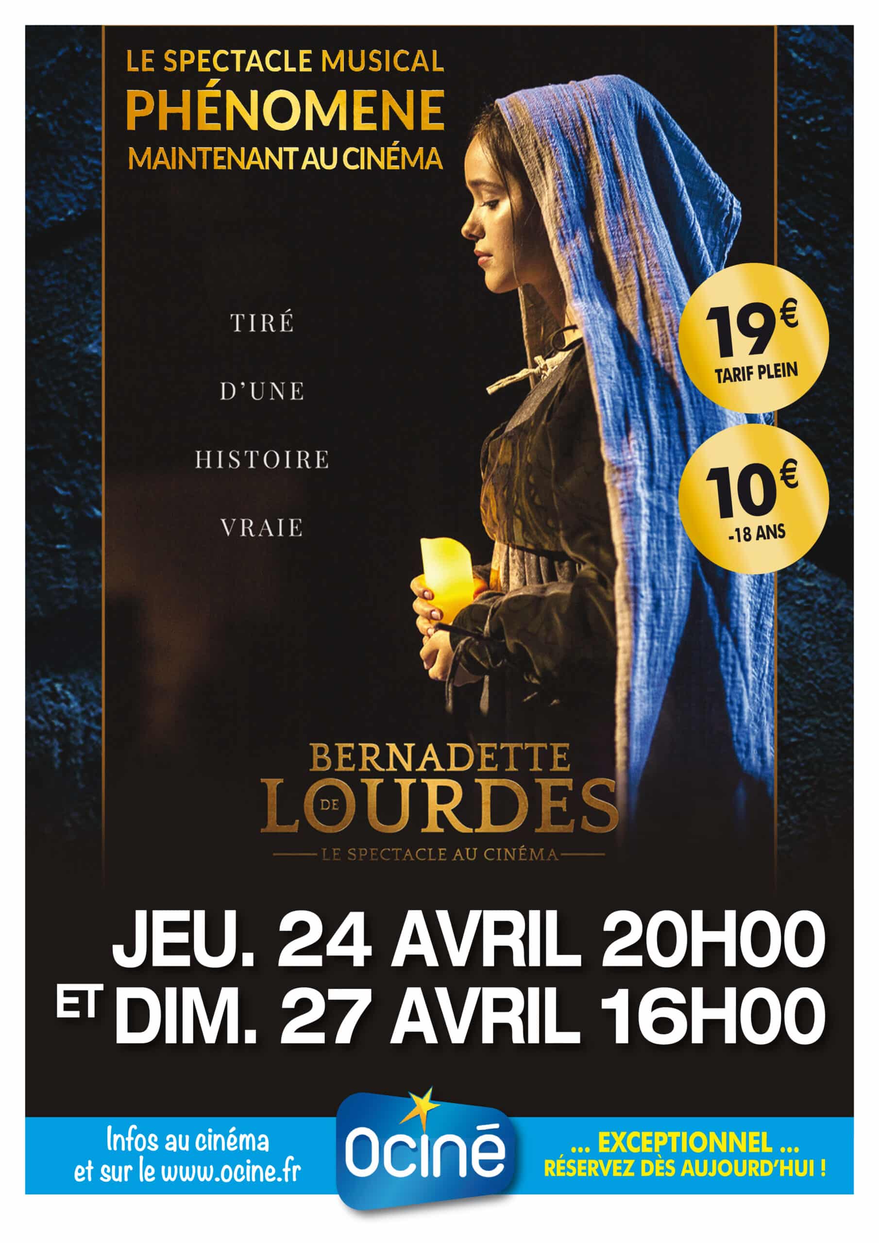 Audomar - Paroisse Saint-Omer - Bernadette, le spectacle musical en film