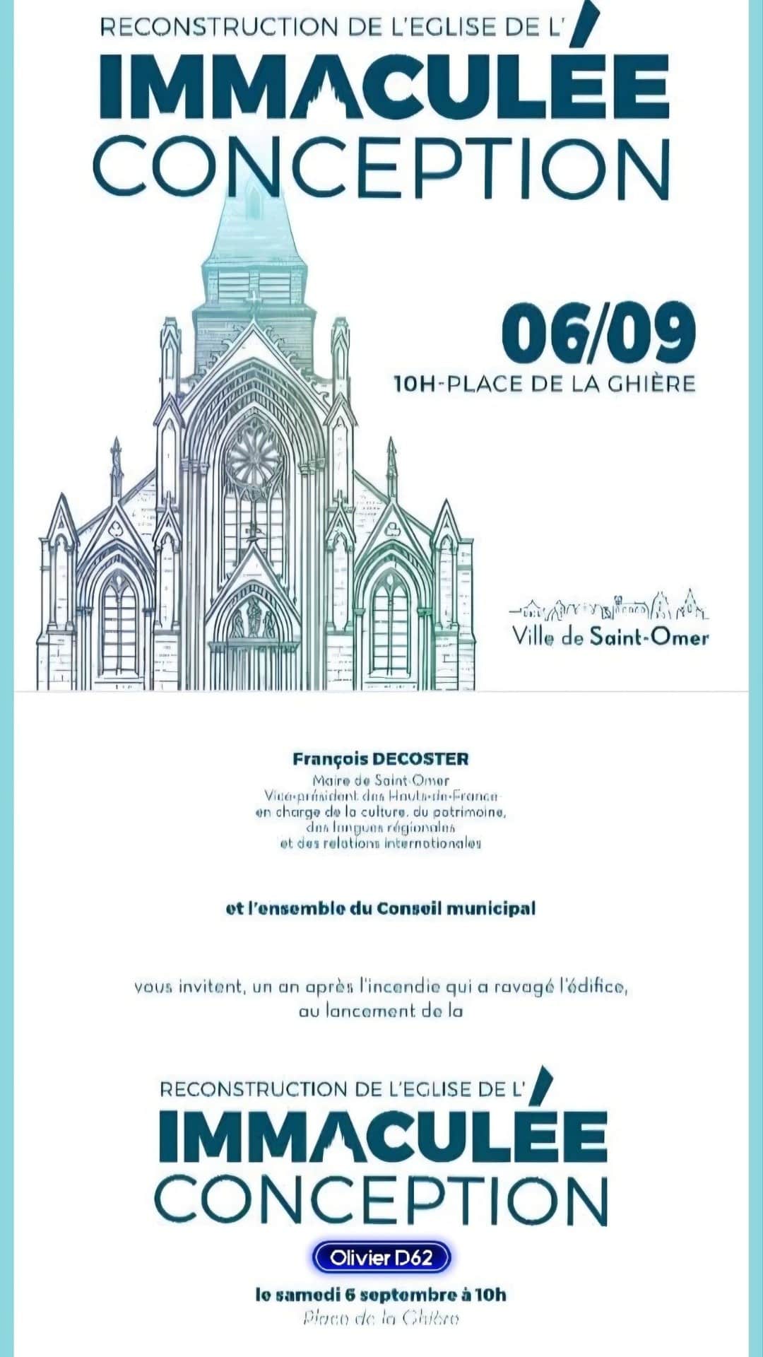 Audomar - Paroisse Saint-Omer - Cérémonie de lancement de chantier de l ...